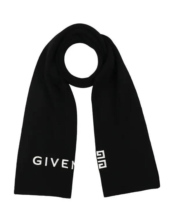 Givenchy Scarf Wool, Cashmere - Black