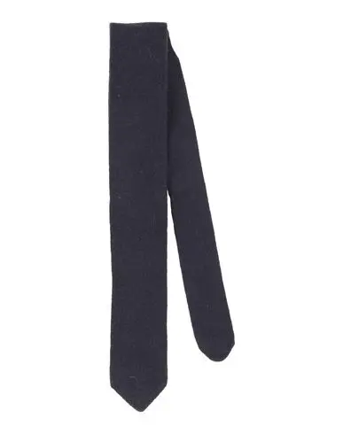 LANVIN Cashmere Knit Necktie - Midnight Blue