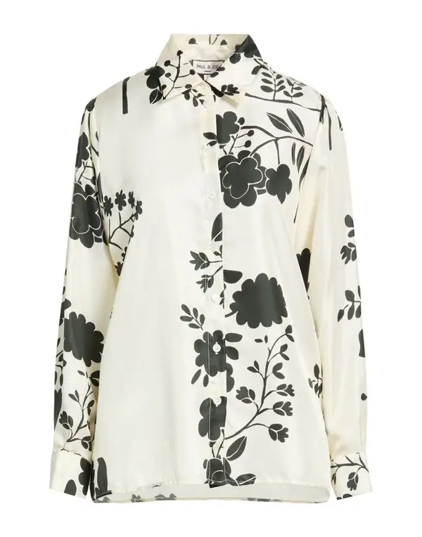 Paul & Joe Floral-print Satin Shirt