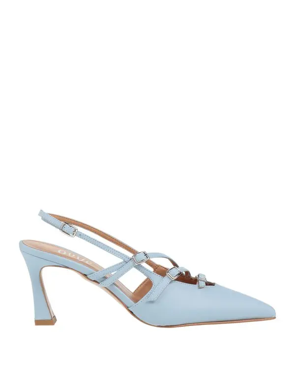OVYE Leather Slingback Pumps