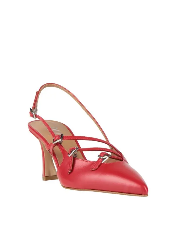 OVYE Leather Slingback Pumps