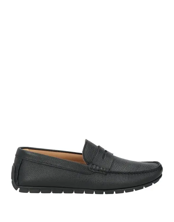 BALDININI Leather Loafers - Black