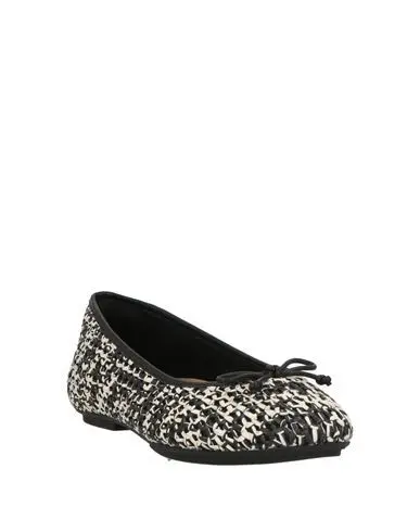 Fitflop Synthetic Material And Leather Ballet Flats With Bow Detail