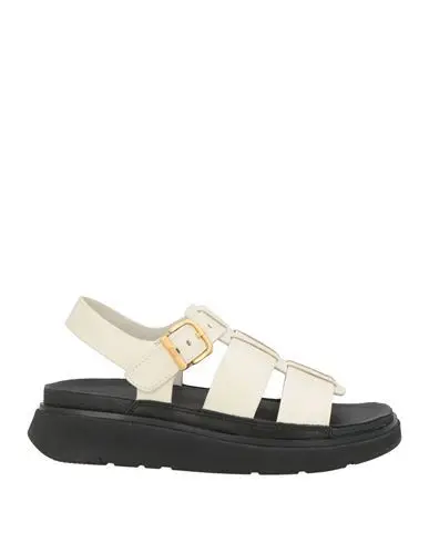 Fitflop Leather Gladiator Sandals - Cream