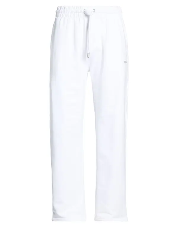 OFF-WHITE™ Off- Pants Size Cotton, Elastane - White