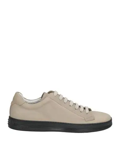 DOUCAL'S Pebbled Leather Low-top Sneakers