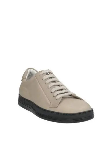 DOUCAL'S Pebbled Leather Low-top Sneakers