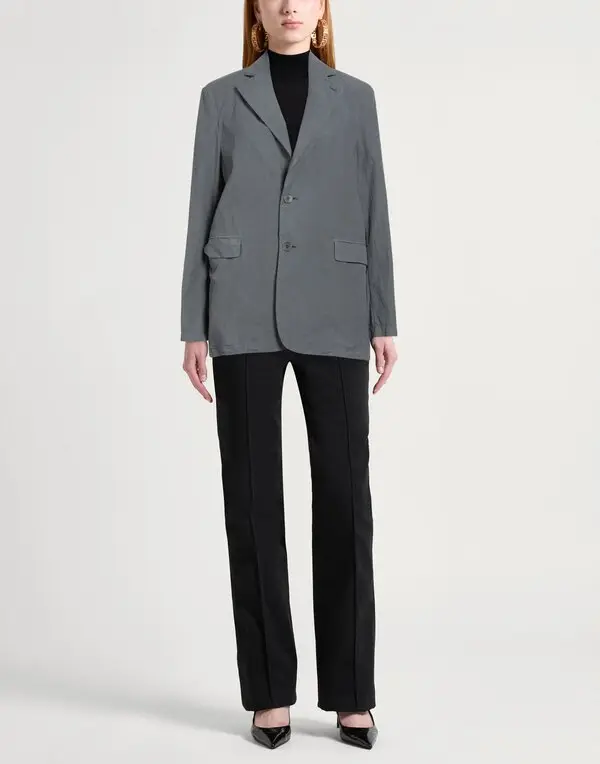 Barena Venezia Single-breasted Cotton Blazer - Grey