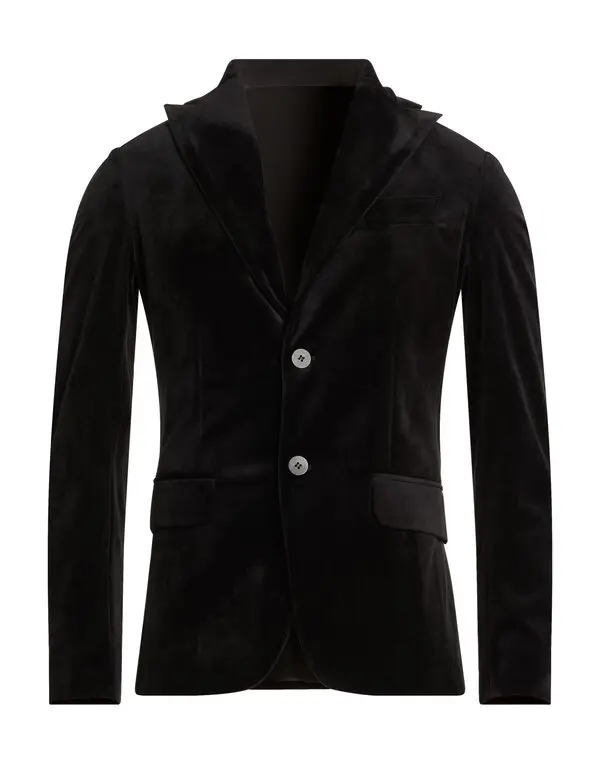 TELA-N° By Takeshy Kurosawa Single-breasted Velvet Blazer