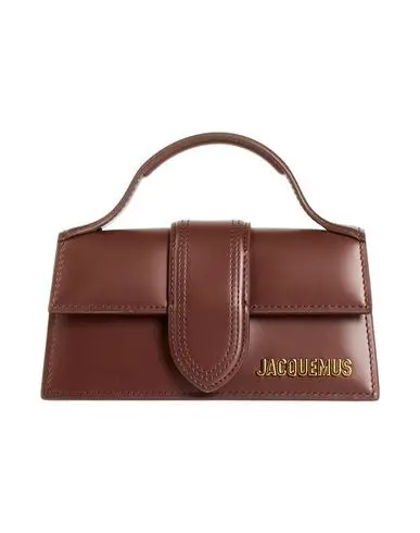 Jacquemus Handbag In Cow Leather With Detachable Shoulder Strap - Brown