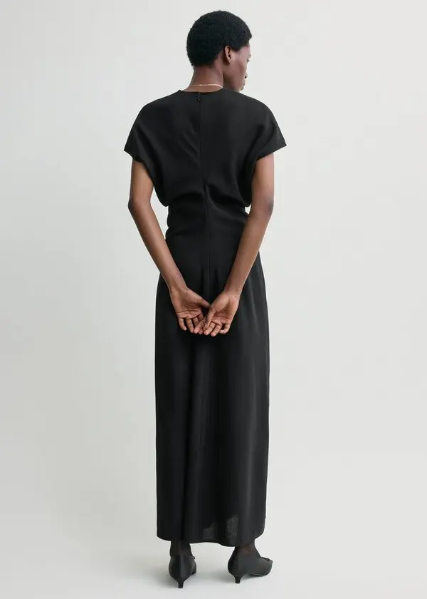 TOTEME Slouch Waist Wool Dress