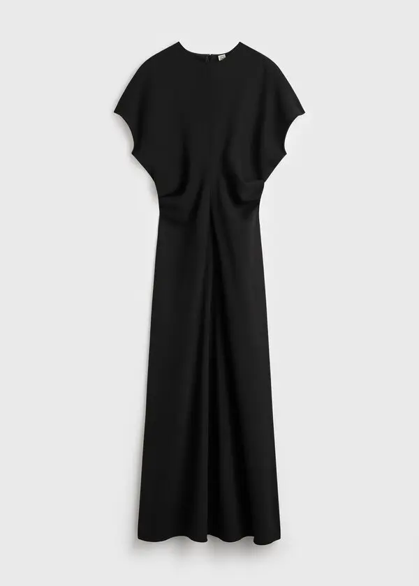 TOTEME Slouch Waist Wool Dress