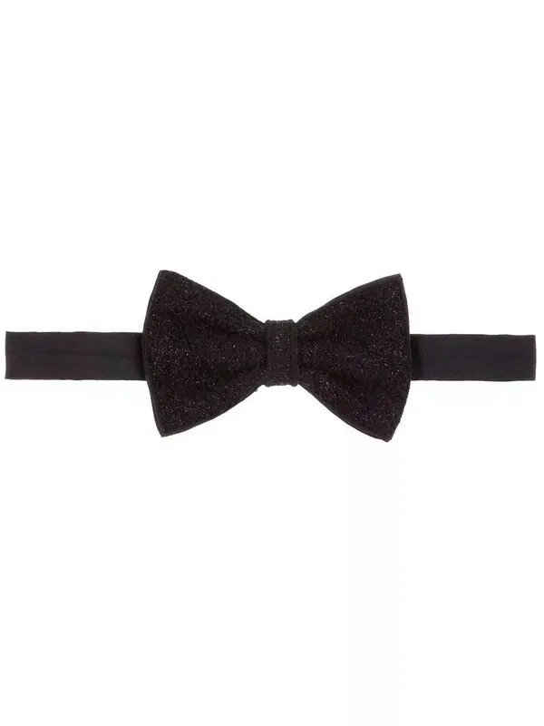 JUPE Silk Bow Tie - Black
