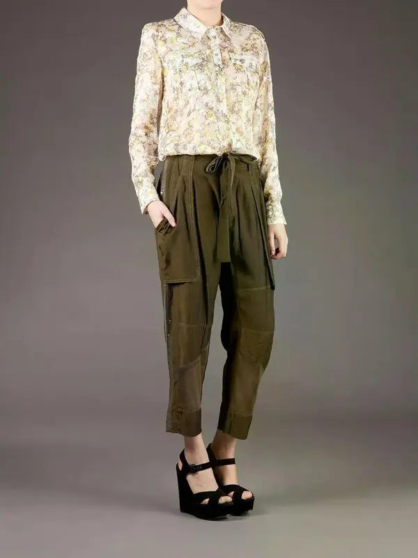 Edun Cropped Cargo Trousers