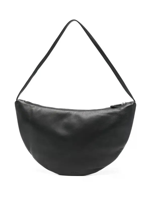 THE ROW Zip Shoulder Bag - Black