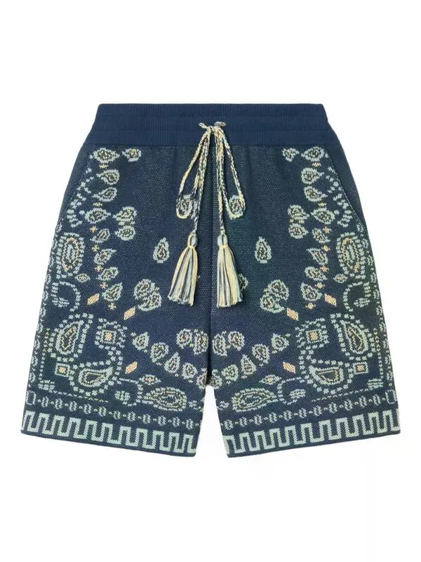 Alanui Paisley-pattern Shorts