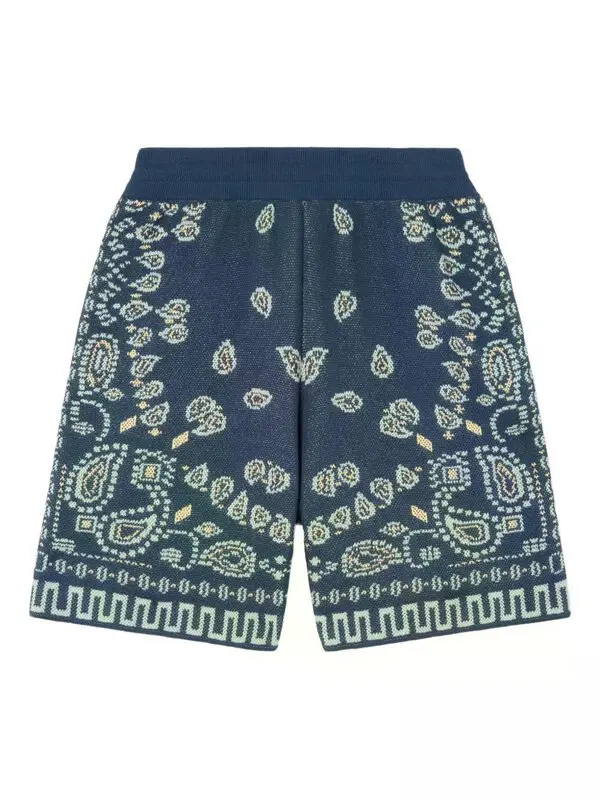 Alanui Paisley-pattern Shorts