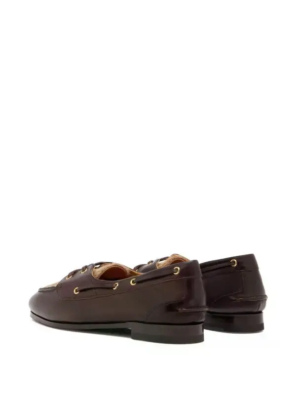 Bally Eyelet Detail Shoes
