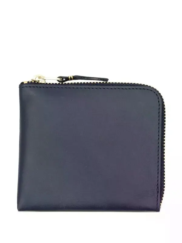 Comme Des Garçons Zip Wallet - Blue