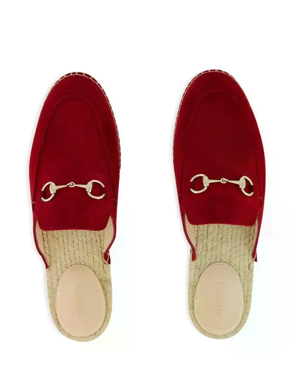 Gucci Horsebit Espadrille Mules