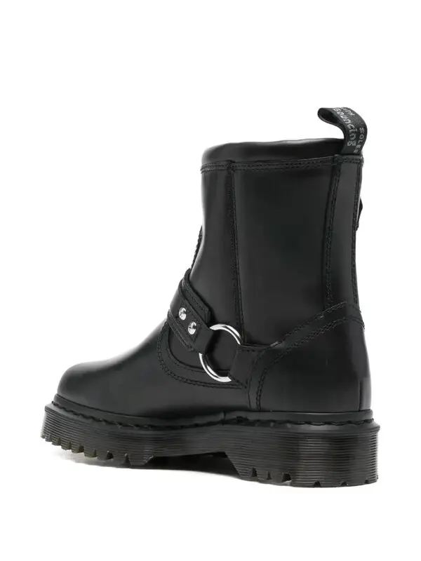 Dr. Martens Buckled Ankle Boots - Black