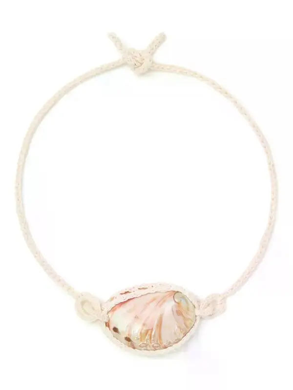 Alanui Mermaid Shell Necklace - Neutrals