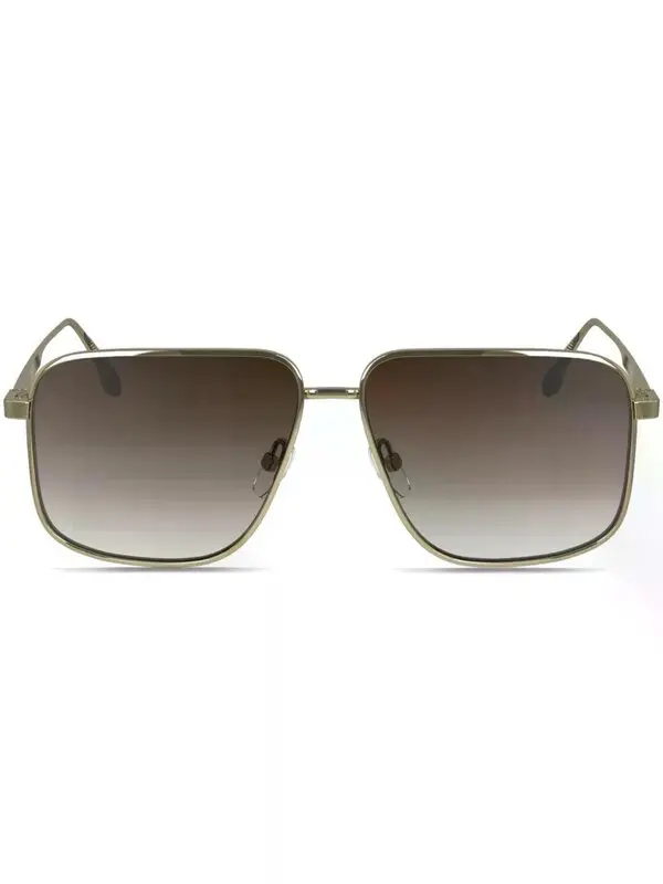 Victoria Beckham Square-frame Sunglasses - Gold