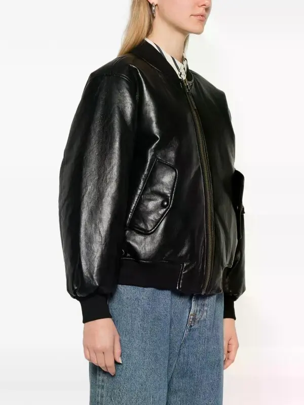 ANINE BING Leon Zip Pocket Jacket - Black