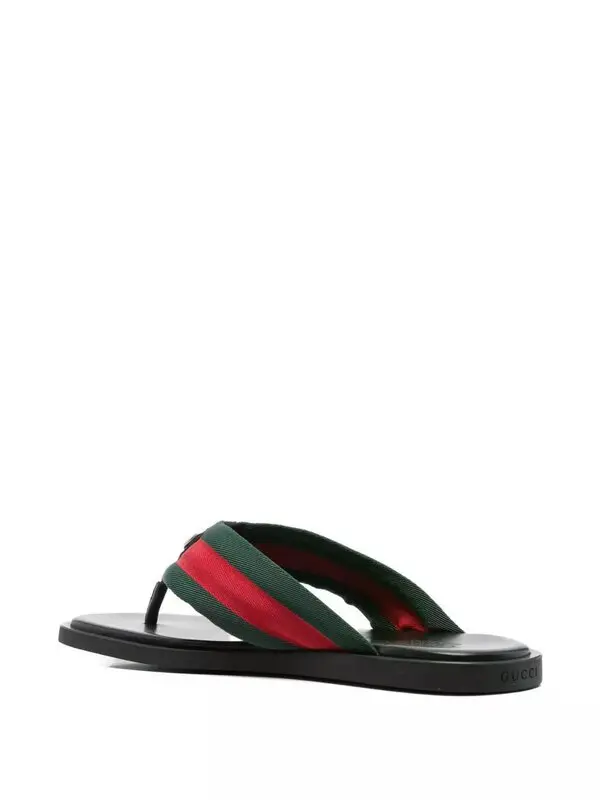 Gucci Web-stripe Sandals