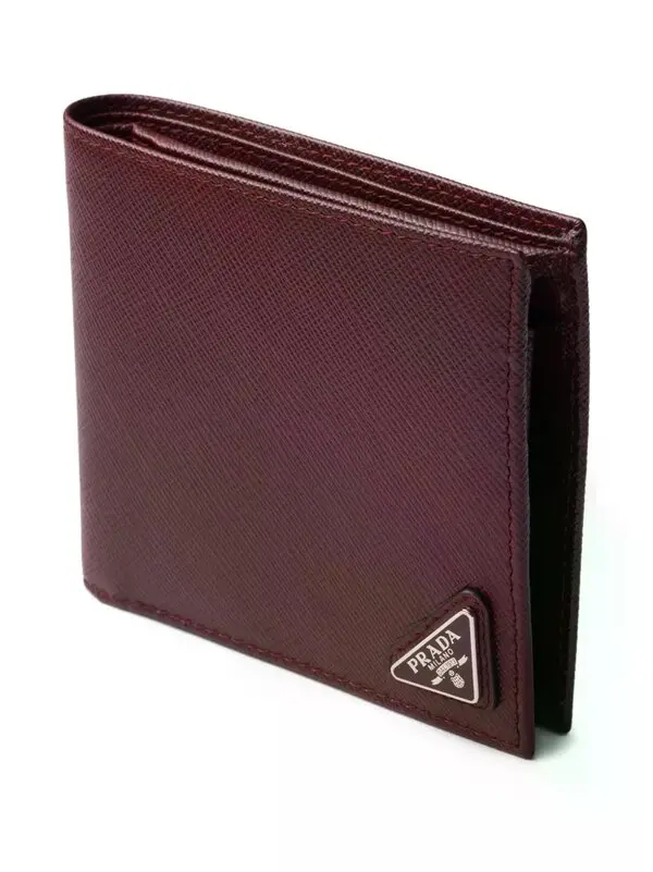 Prada Triangle-logo Leather Wallet