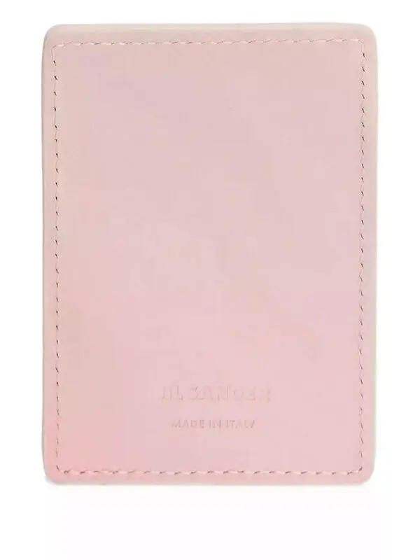 JIL SANDER Embossed Magnetic Card Holder