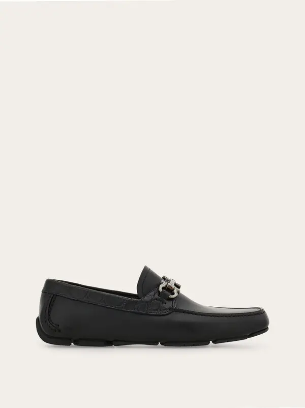 FERRAGAMO Gancini Driver Ornat - Black