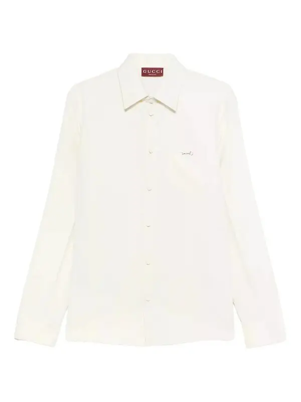 Gucci Button-down Shirt - Neutrals