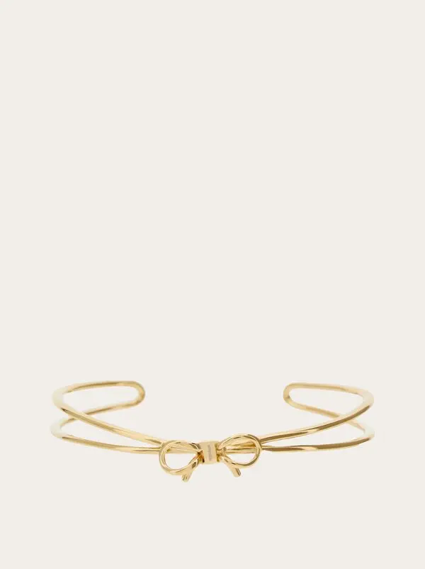 FERRAGAMO Bow Bangle - Gold