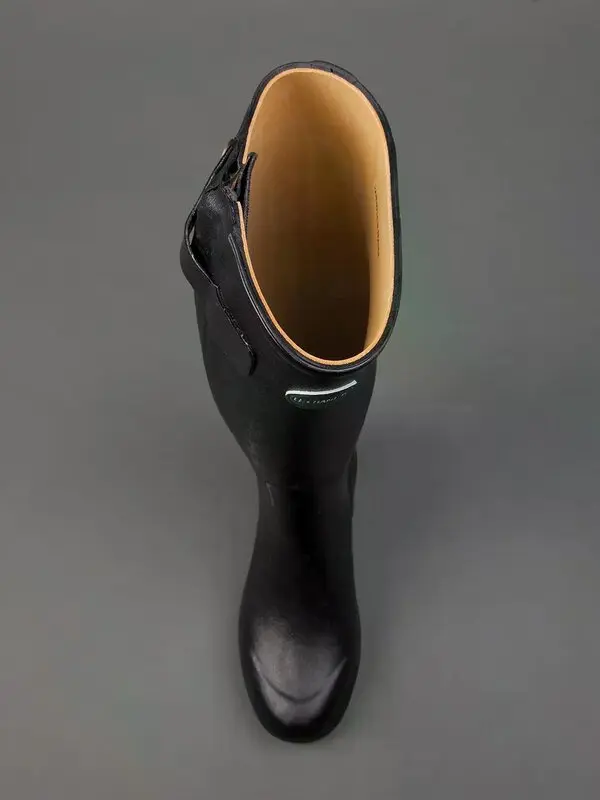 Le Chameau Rubberized Leather Boots