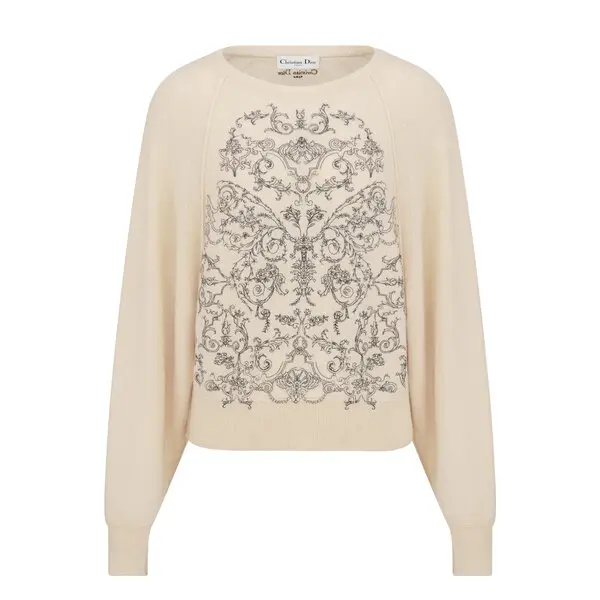 Dior Embroidered Cashmere Sweater