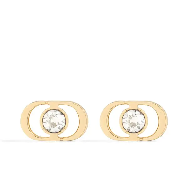 Dior Petit Cd Jolie Mini Stud Earrings