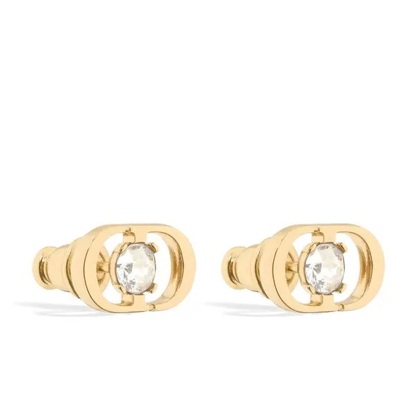 Dior Petit Cd Jolie Mini Stud Earrings