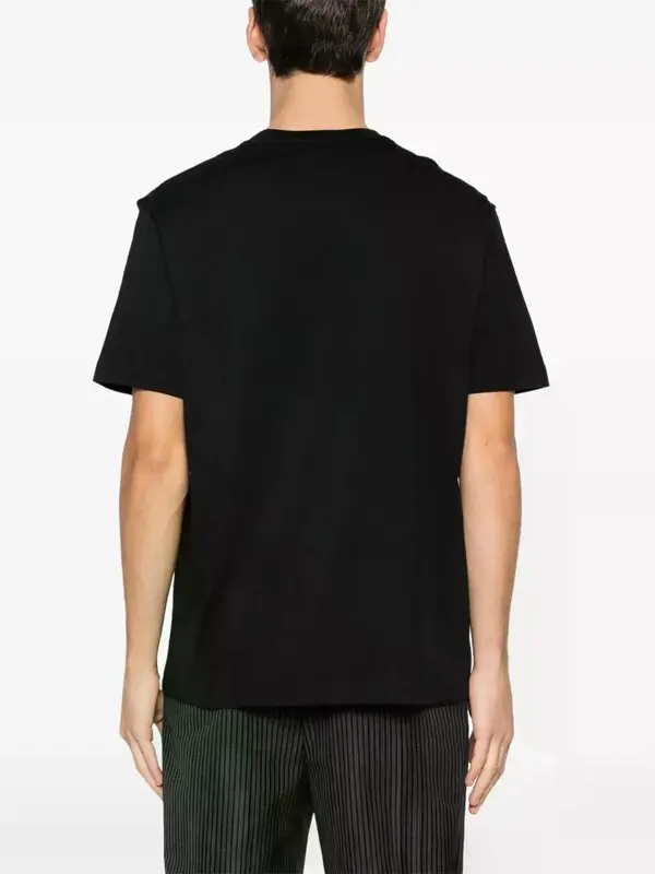 Emporio Armani Logo-embroidered T-shirt