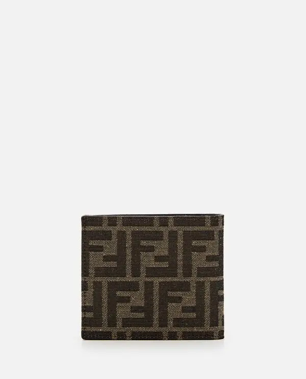 Fendi Bi-fold Jacquard Wallet