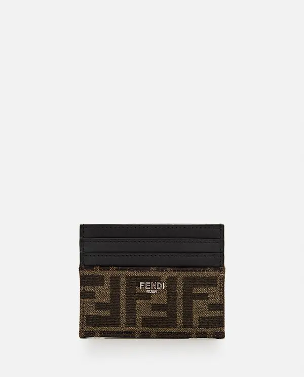 Fendi Card Holder - Brown