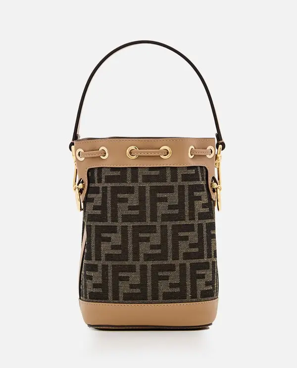 Fendi Mini Mon Tresor Jacquard Bag