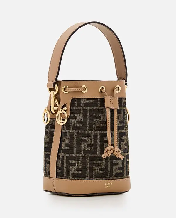 Fendi Mini Mon Tresor Jacquard Bag