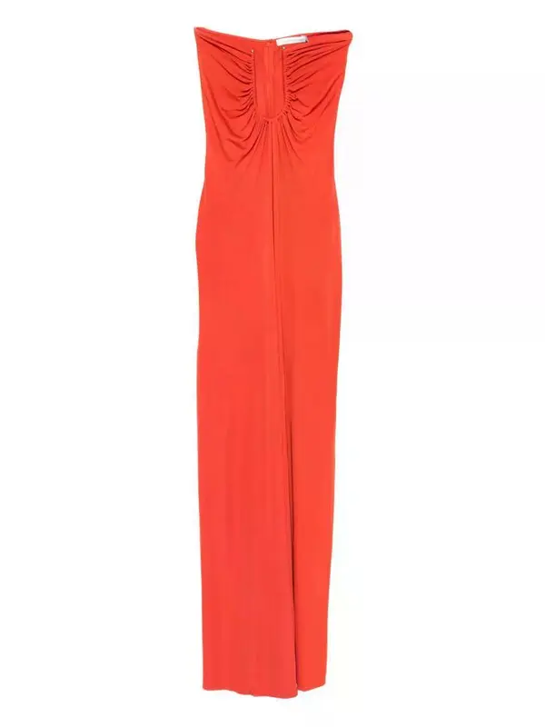 Christopher Esber Arced Palm Maxi Dress - Red