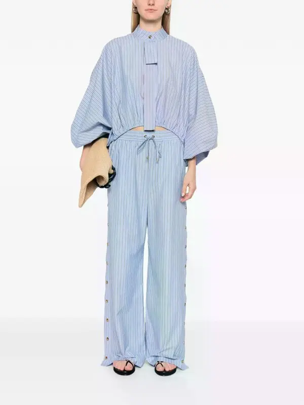 Zimmermann Striped Trousers - Blue