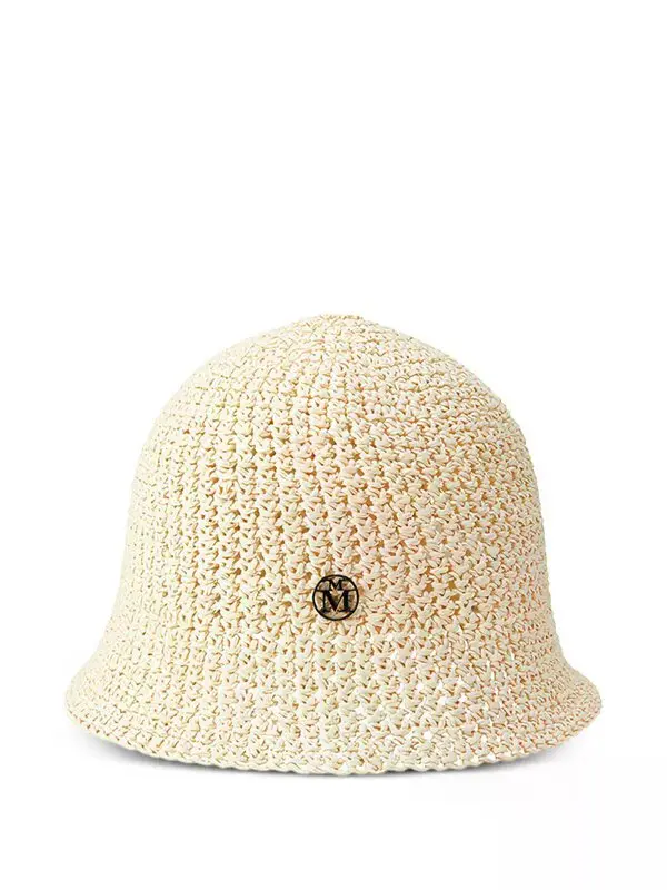 MAISON MICHEL Pablo Hat - Neutrals