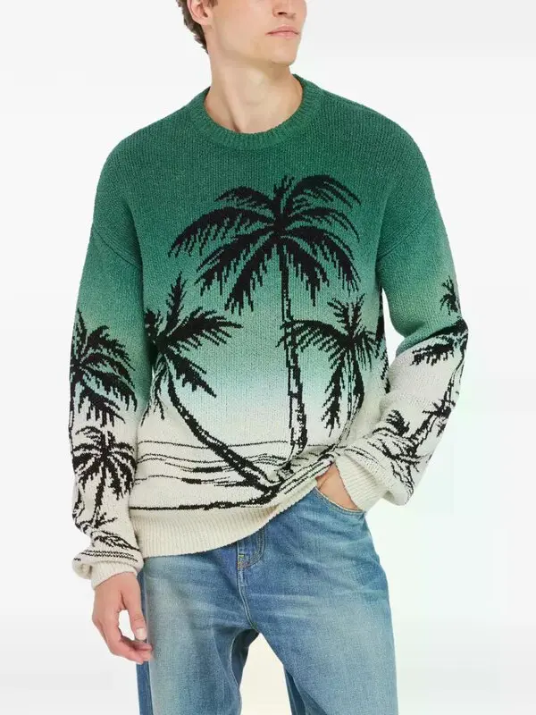Alanui Wave Bloom Sweater