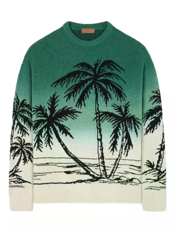 Alanui Wave Bloom Sweater