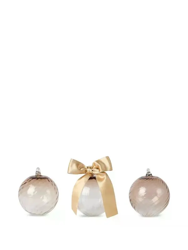 Brunello Cucinelli Textured Ornaments - Neutrals