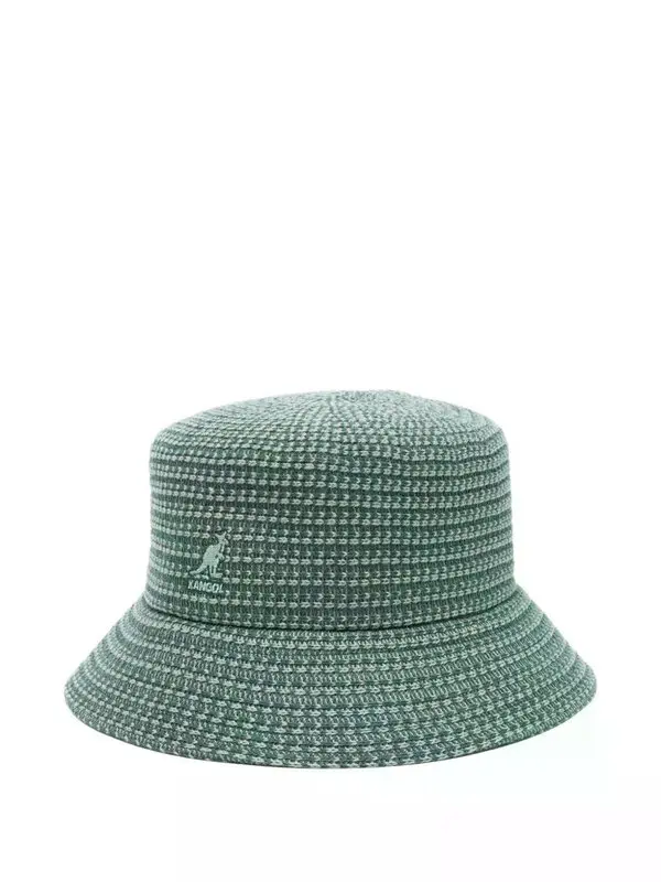 KANGOL Patterned Bucket Hat - Green